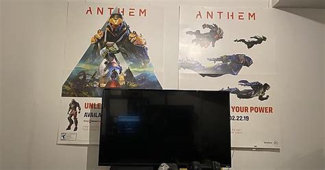 Anthem Posters And Cyberpunk Gaming Console Album On Imgur