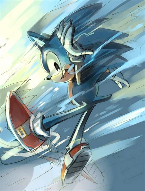 Jumping By Lujji On Deviantart Sonic The Hedgehog Classic Sonic Sonic