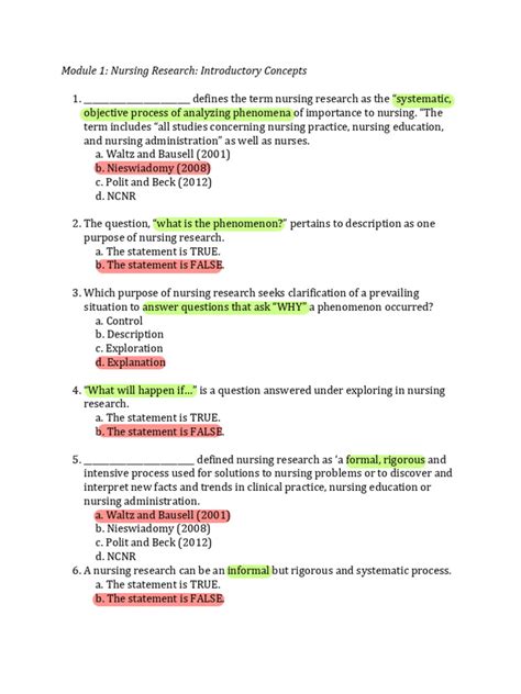Nursing Research Lecture Pdf Hypothesis Dependent And Independent