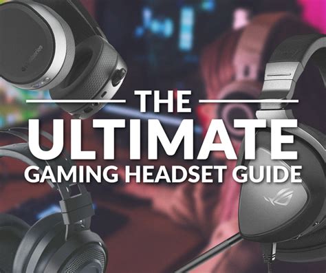 The Ultimate Gaming Headset Guide Overclockers UK