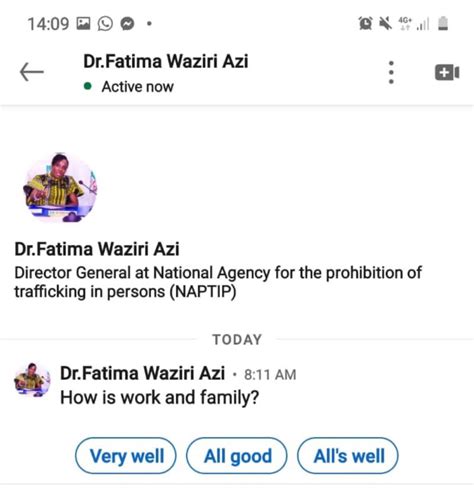 Prof Fatima Waziri Azi Phd On Linkedin Caveat It Has Been