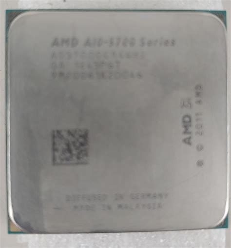 Amd A10 5700 Series Processor Computer Parts And Components Computers