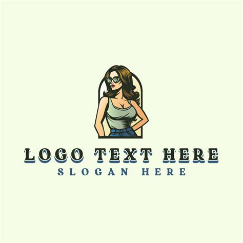 Sunglass Sexy Lady Logo Brandcrowd Logo Maker Sunglass Sexy Lady Logo Brandcrowd Logo Maker