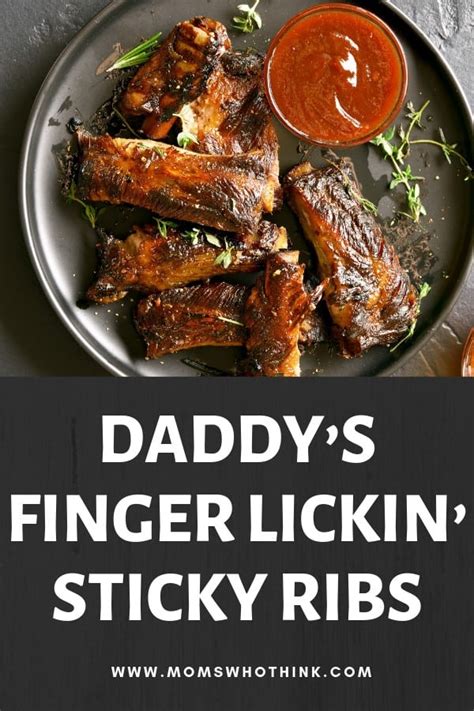 Daddys Oven Barbecued Ribs Recipe Moms Who Think