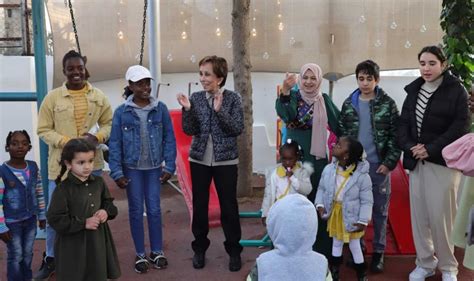 الأميرة بسمة بنت طلال ترعى إفطار البر والإحسان في مركز النزهة التنموي