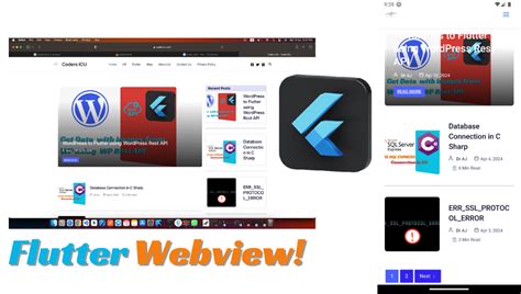 Flutter Webview CODERS ICU