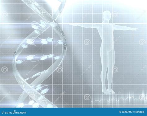 Decoding The Genome Stock Illustration Illustration Of Blue 20367013