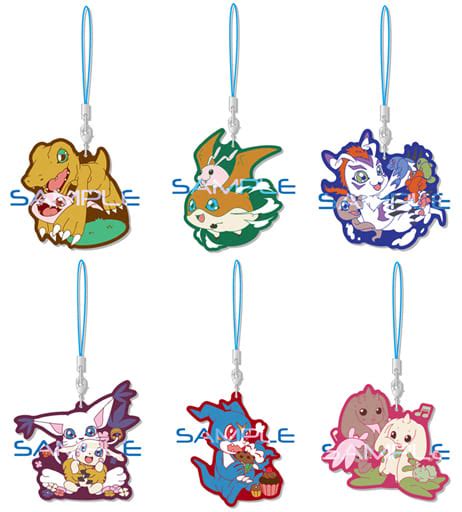 駿河屋 【ボックス】デジモンシリーズ ラバストコレクション（ストラップ）