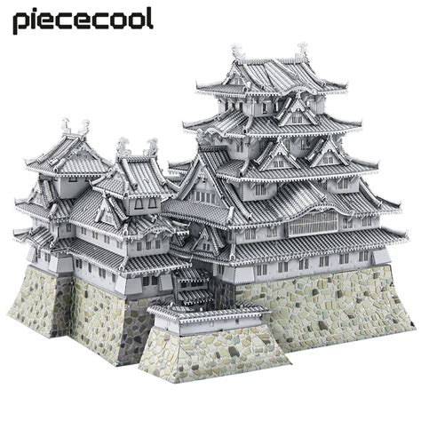 3d Puzzles Metal Model Kit Intricate Castle Architecture Diy Metal