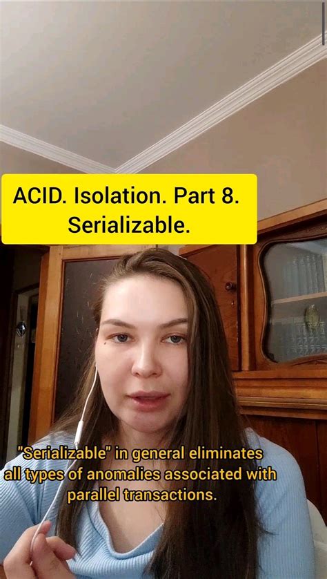 Liliia Tagirova On Linkedin Acid Isolation Readuncommitted Databasetransactions Concurrency