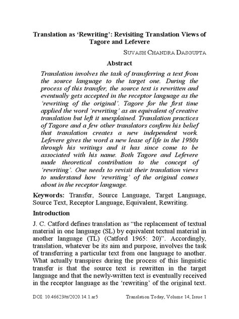 Lefevere Translation As Rewriting Pdf Translations Omar Khayyam