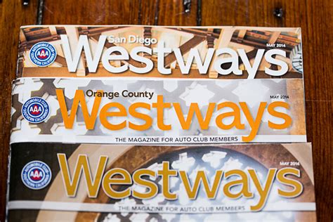 Published Westways Magazine Cover Photography