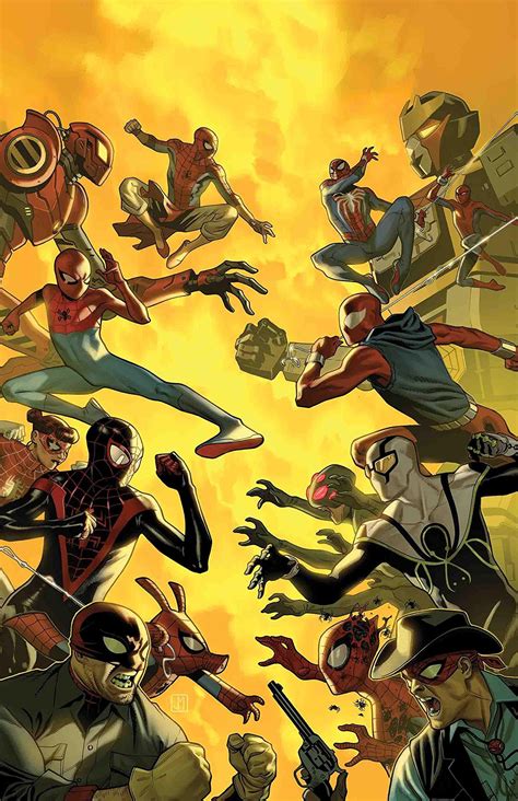 Spider Geddon Marvel Spiderman Spiderman Comic Marvel Comics