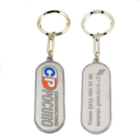 Plain Keychain Metal Key Chain Ring