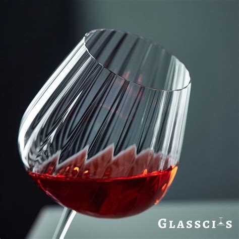 Ribbed Wine Glasses Sleek Modern Vibes Glasscias Ribbed Wine Glasses Sleek Modern Vibes Glasscias
