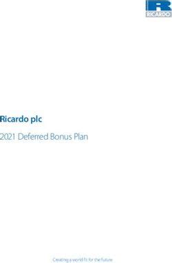 Ricardo Plc 2021 Deferred Bonus Plan Creating A World Fit For The Future