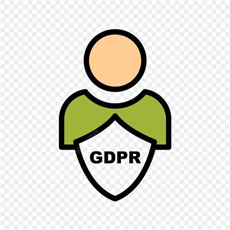 Gdpr Cyber Security Vector Design Images Vector Gdpr Security Men