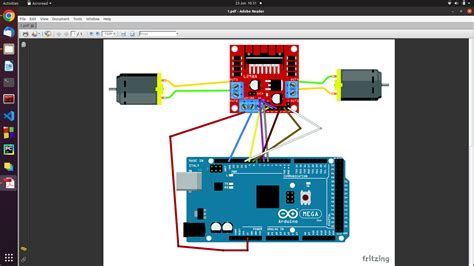 Controlling DC Motors Via PWM By Using L N H Bridge Driver Motors Mechanics Power And