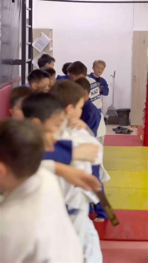 Judoka Team 🥋🏆💪Школа Дзюдо Все отцы после победы Елдоса и Гусмана