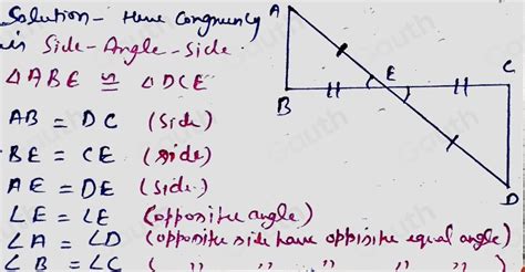 Solved A Delta Abd Delta Cbd Write Down The Six Pairs Of
