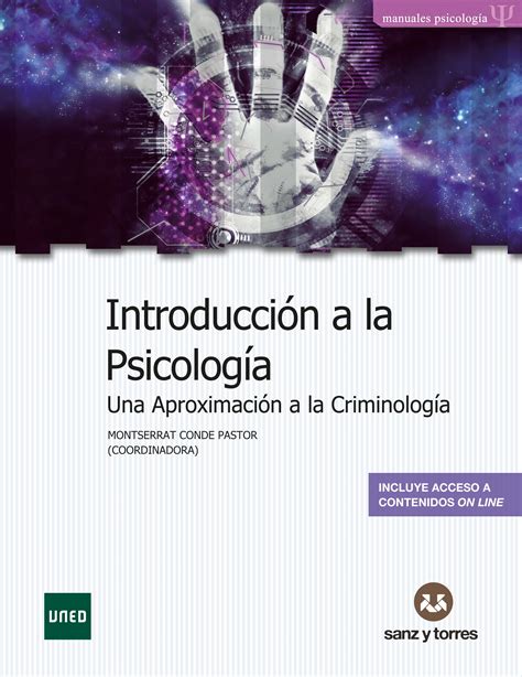 Editorial Sanz Y Torres Introducción A La Psicología Vvaa 978