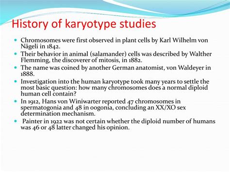 Ppt Karyotype Powerpoint Presentation Free Download Id1905374