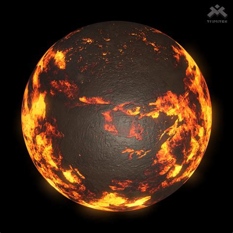 3d Model Scorched Earth 8k Pbr Vr Ar Low Poly Animated Cgtrader
