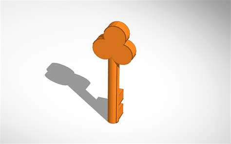 3d Design Key Tinkercad