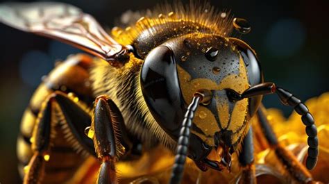 Premium Ai Image Bee Wasp