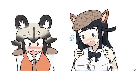 けものフレンズ 衣装チェンジのけものコンビ 低浮上のイラスト Pixiv