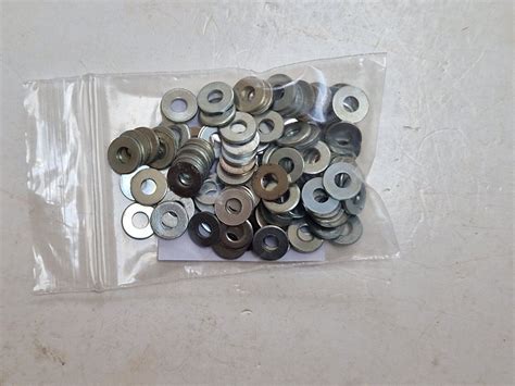 100 X Meccano Washers Part 38 Zinc Ebay Uk