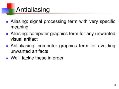 Ppt Aliasing And Antialiasing Powerpoint Presentation Free Download Id 491432