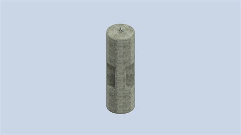 30″ Light Pole Base Cuz Concrete Inc