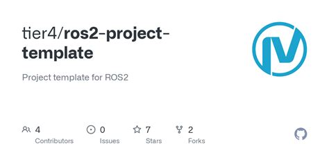 Github Tier4 Ros2 Project Template Project Template For Ros2