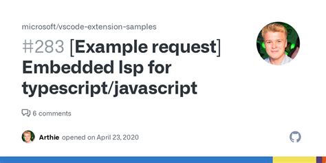 Example Request Embedded Lsp For Typescriptjavascript · Issue 283