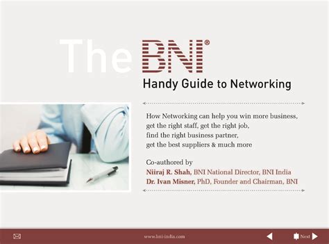 The Handy Guide To Networking Dr Ivan Misner®