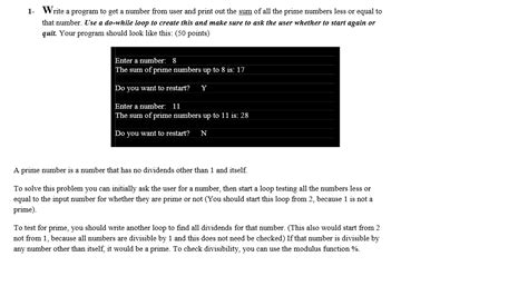 Solved Write A Program To Get A Number From User And Print Chegg