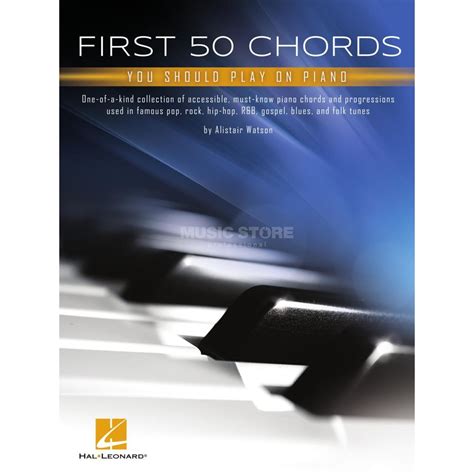 Hal Leonard First 50 Chords You Should Play On Piano United Kingdom