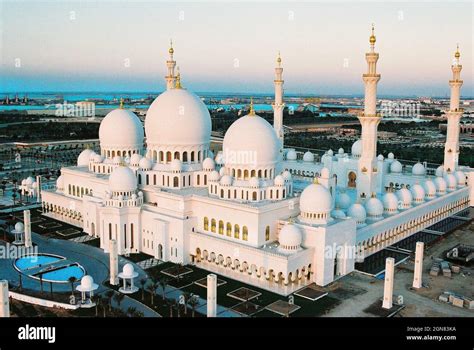 Sheikh Zayed Mosque Aerial View