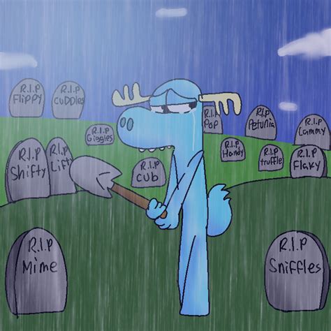 Lumpy The Lonely Moose By Lindsay Uwu On Deviantart