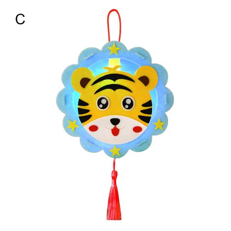 Farfi Led Lantern Creative Pattern Energy Saving Fabric Chinese New