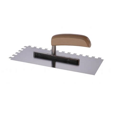 Nierdzewna Paca Do Gipsu Gryf Aluminium Uchwyt Drewno 270 mm Popularna Ząb 10x10 mm Goldmurit