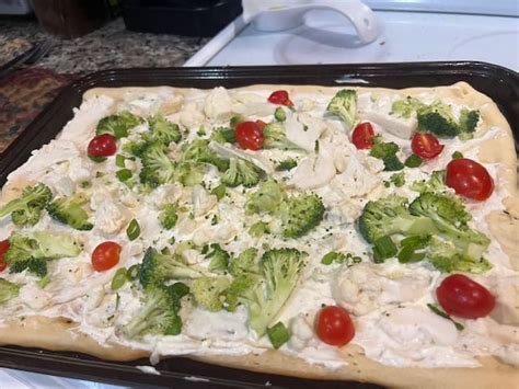 Cold Veggie Pizza Recipe
