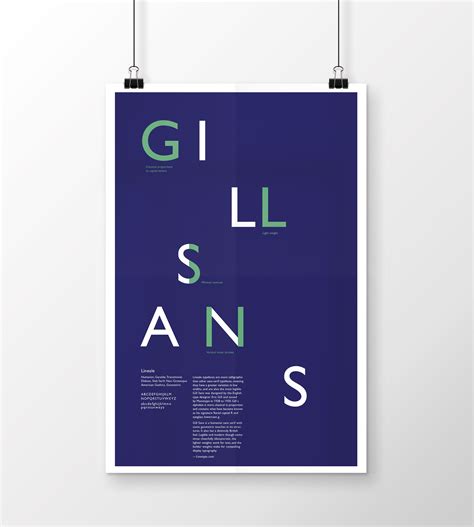 Type Classifications Series Poster On Behance