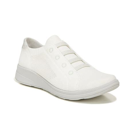 Buy Bzees Women S Golden Knit Slip On Sneaker Bright White Mydeal