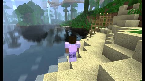 minecraft water shader bug youtube