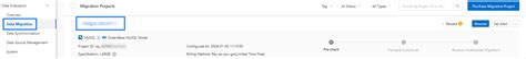 download and import settings of migration objects apsaradb for