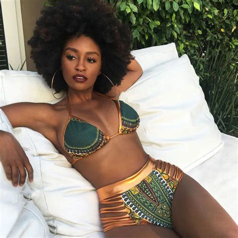 Misshow New African Print Bikinis Set Ladies Bathing Suits Sexy