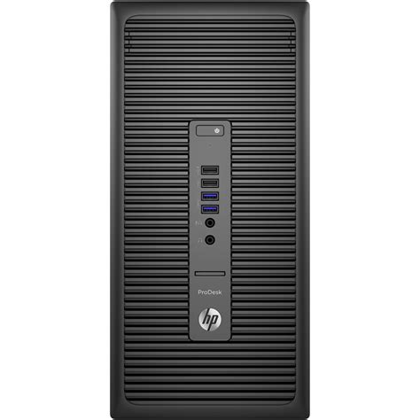 HP ProDesk Desktop Intel Core I GB Memory TB Hard Drive Black P U UT Best Buy