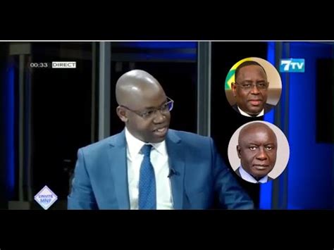 YANKHOBA DIATTARA Sur Le 3e Mandat Je Maligne Sur Les Propos Du